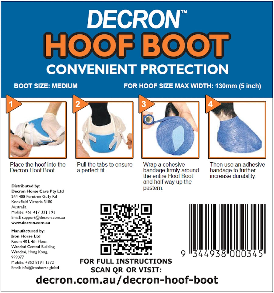 Decron Hoof Boot
